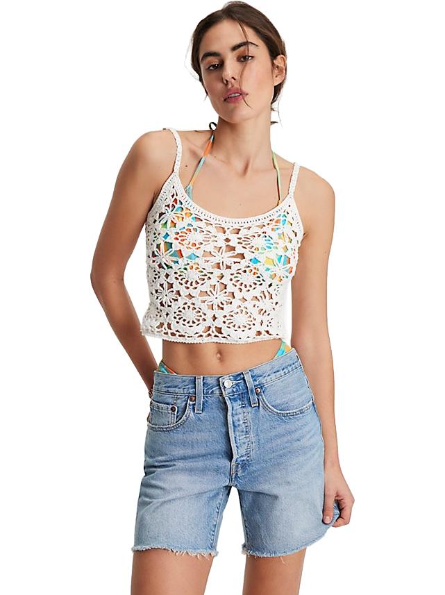 LEVI'S Levi's 501 Mid-Thigh Lightweight Denim Shorts